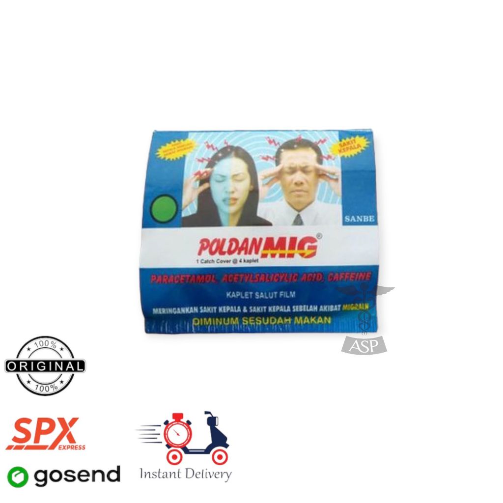 Jual Poldanmig Strip 4 Kaplet | Shopee Indonesia