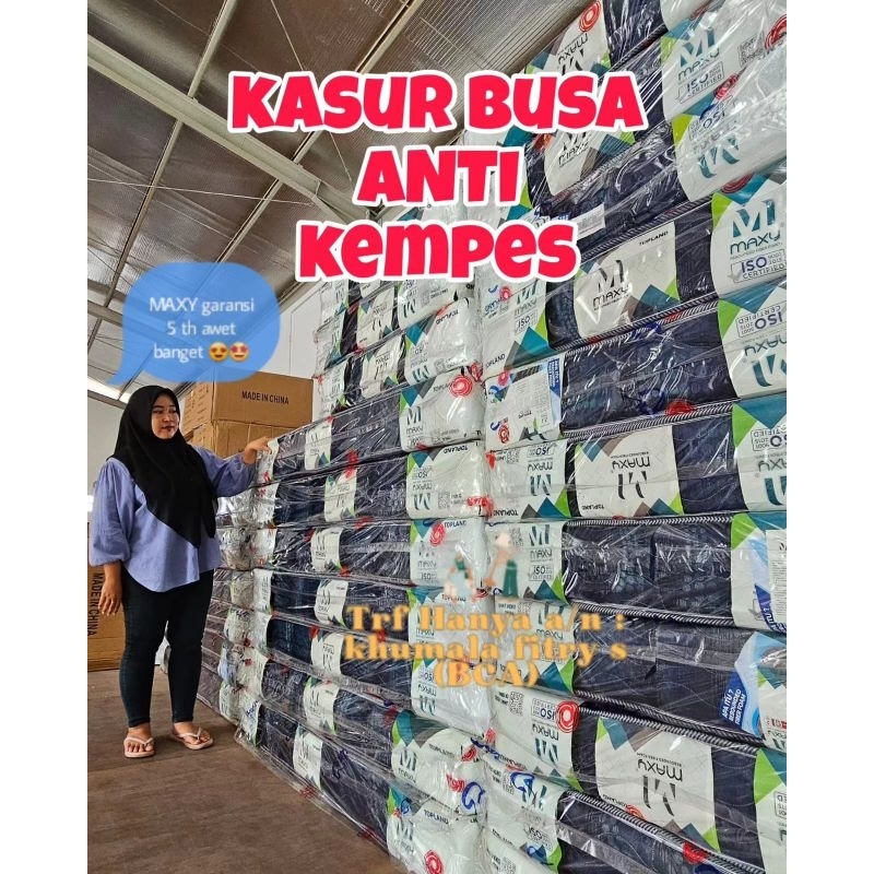 Jual MEGAJAYA kasur busa rebounded By Central ( Maxy series) | Shopee ...