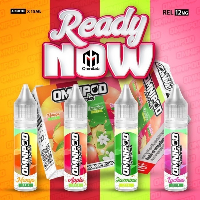Jual LIQUID OMNIPOD SERIES TEA FRIENDLY PACK 4IN1 15ML AUTHENTIC BY ...