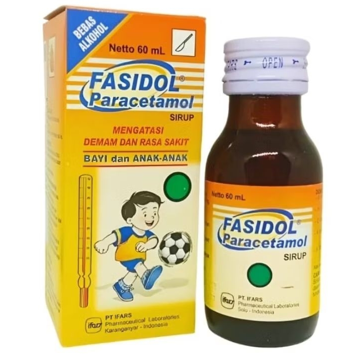 Jual FASIDOL Sirup - Paracetamol 120mg /5ml (60ml) | Pamol 120mg /5ml ...