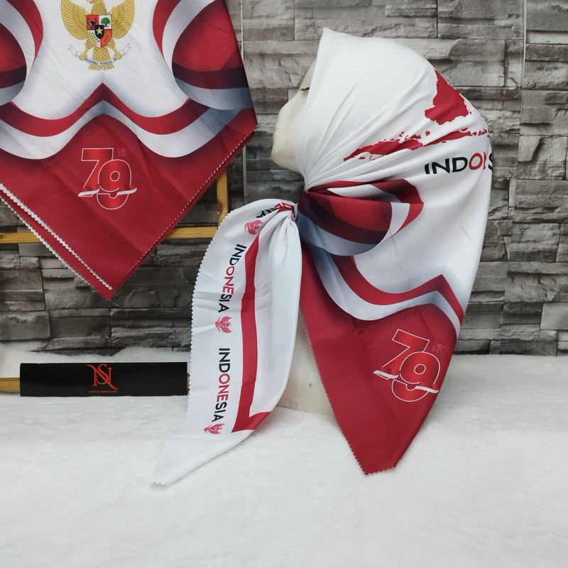 Jual Segi Empat Voal Premium Bendera Merah Putih | Shopee Indonesia