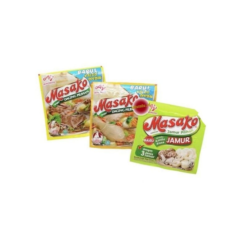 Jual Masako Ayam - Masako Sapi - Masako Kaldu Jamur isi 6 sachet ...
