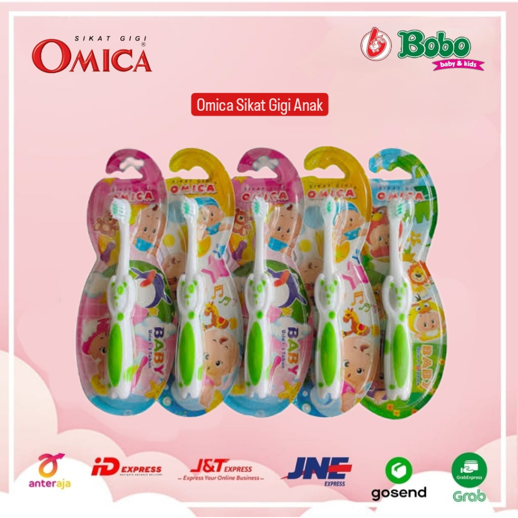 Jual Omica Sikat Gigi Anak Usia 1-3 Tahun - Toothbrush | Shopee Indonesia