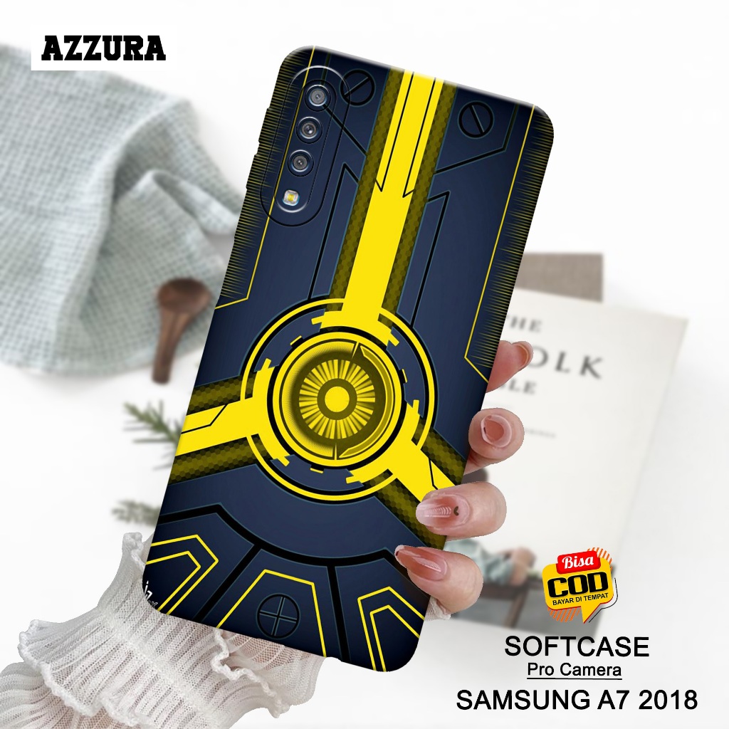 Jual AZZURA - Case Samsung A7 2018 Terbaru - Fashion Case Gaming ...