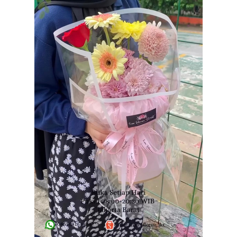 Jual BUKET BUNGA PREMIUM BUCKET BUNGA FRESH FLOWER BUNGA FLOWERS BUCKET ...