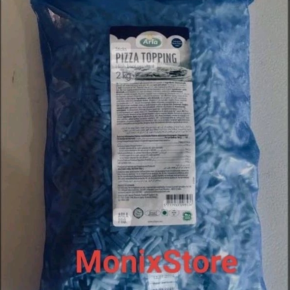 Jual ARLA PRO Mozzarella Shredded Pizza Topping 2 KG Dairy Partners ...