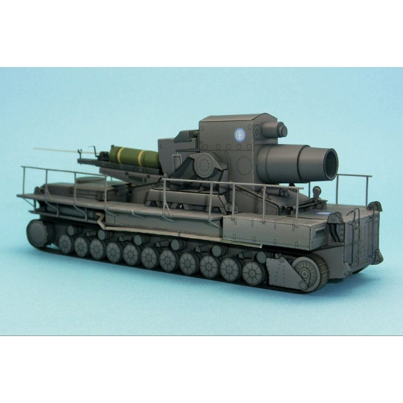 Jual Lembaran pola papercraft Tank Karl Great "girl and panzer anime ...