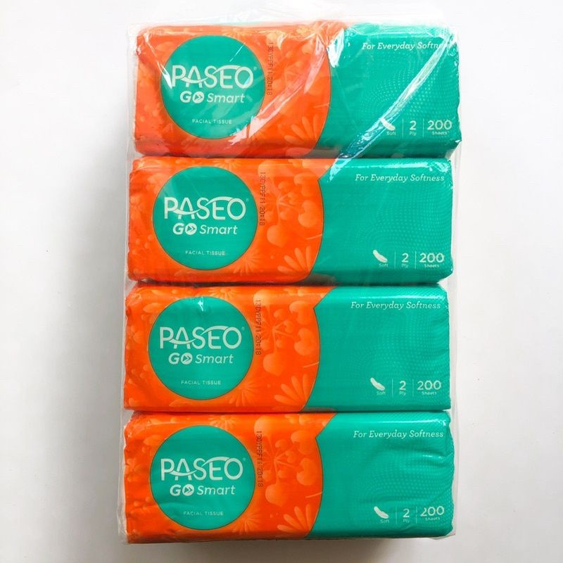 Jual Paket 4 pax - tissue paseo 200 sheet | Shopee Indonesia