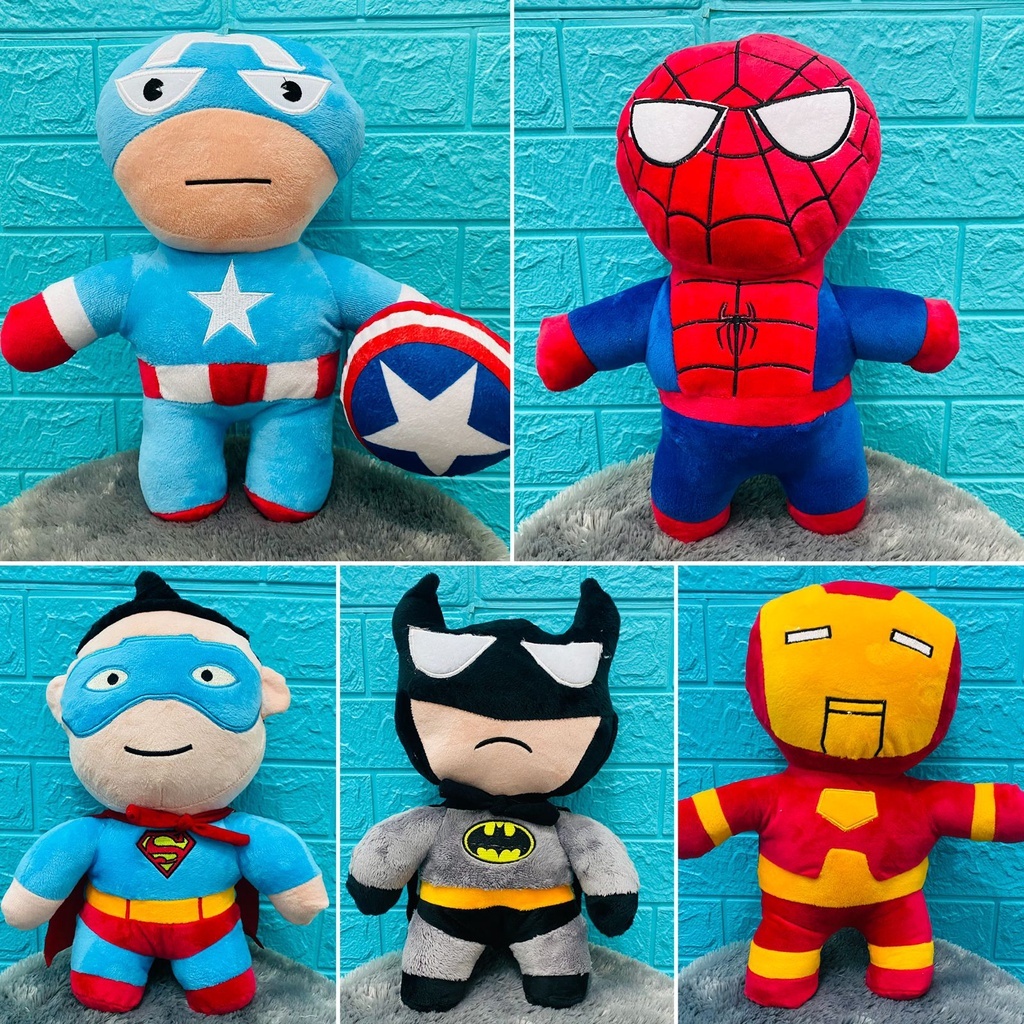 Jual Boneka Superhero Avengers Batman Captain America Hulk Iron Man ...