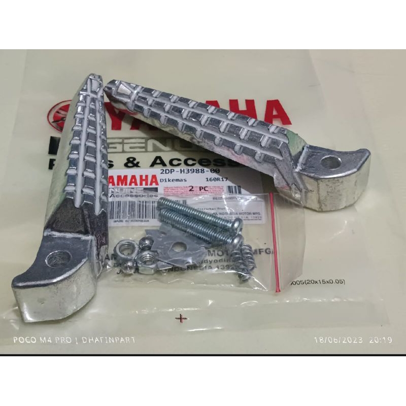 Jual footstep step belakang yamaha NMAX NEW, NMAX OLD, AEROX NEW, LEXY ...