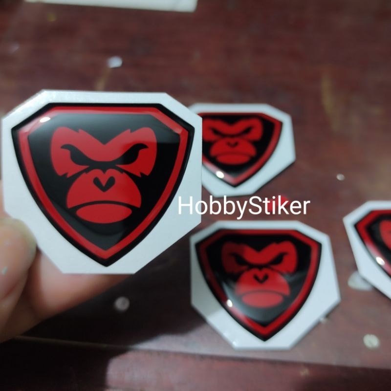 Jual Stiker emblem timbul custom axio pongo gaming untuk pc laptop ...