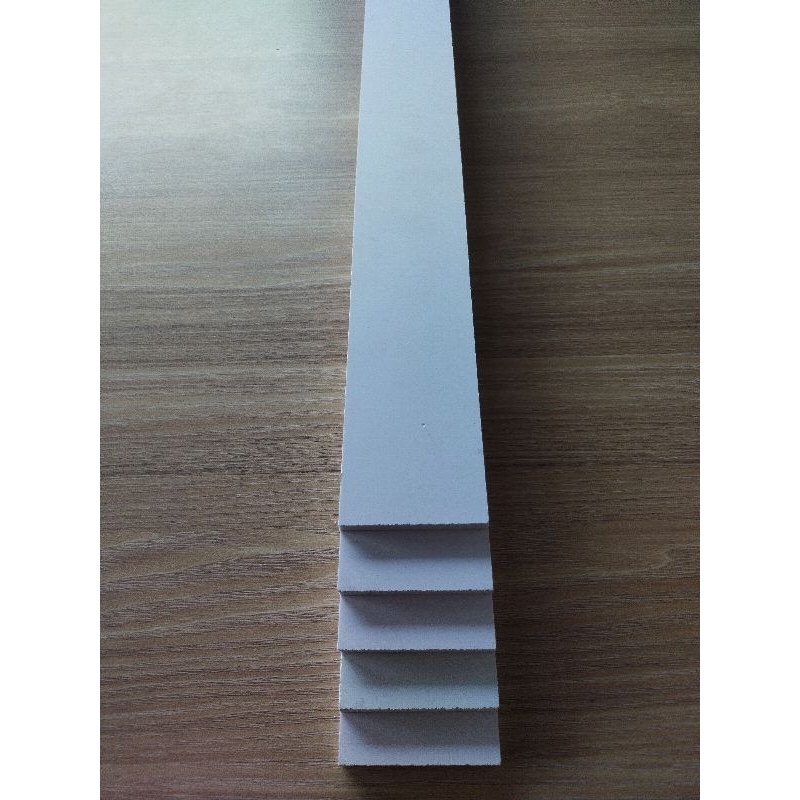 Jual Wall Batten PVC foam board 5mm ukuran 5cmx122 | Shopee Indonesia