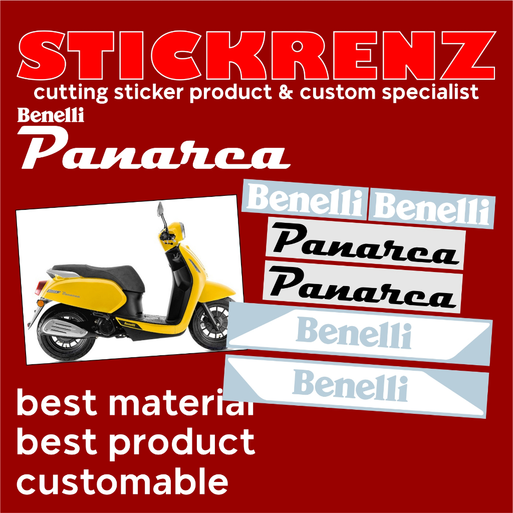 Jual Cutting Sticker Stiker Body Motor Benelli Panarea 01 Custom ...