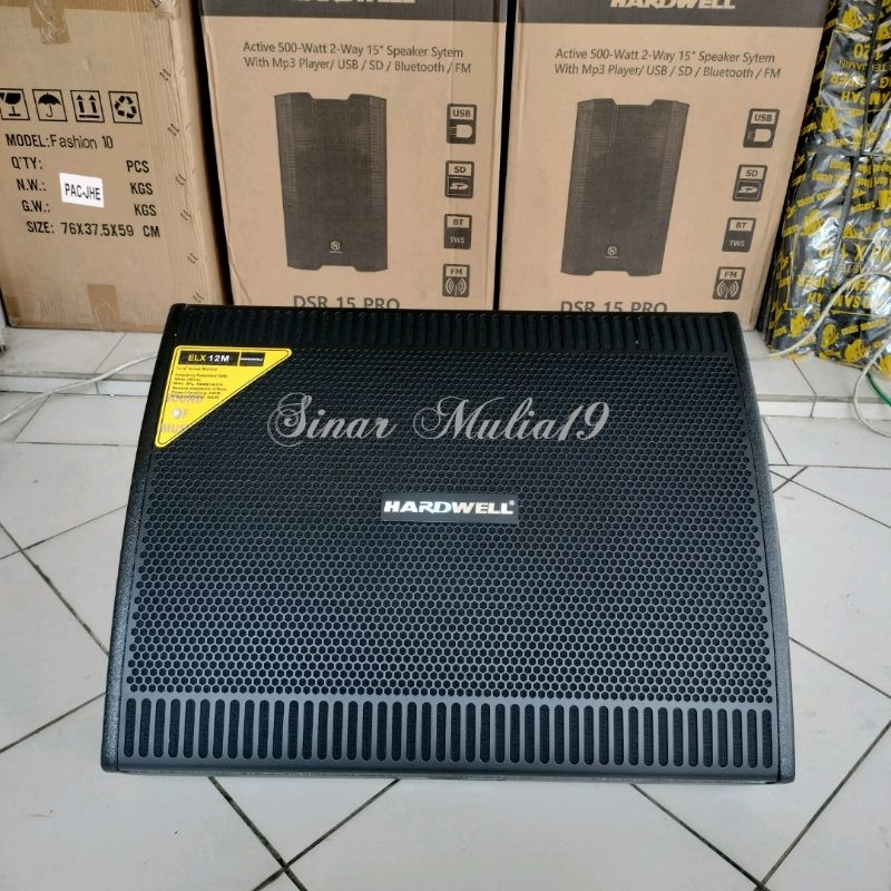 Jual Speaker Aktif Monitor 12 inch Hardwell ELX-12 Original | Shopee ...