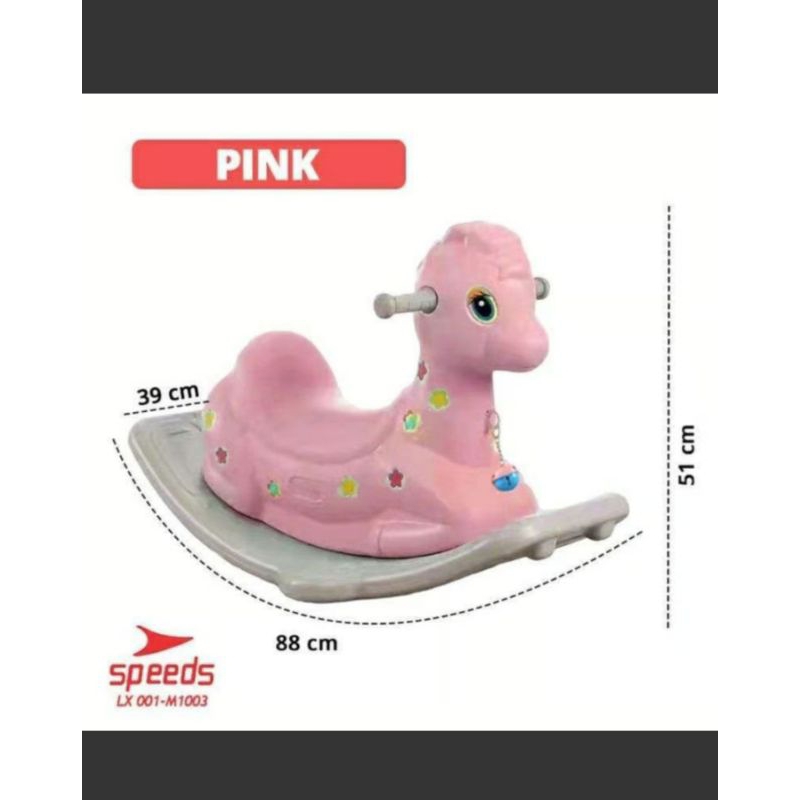 Jual kuda jungkit anak sepeds ride on dear M-1003 kuda mainan anak kuda ...