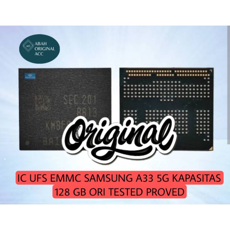 Jual IC UFS SAMSUNG A33 5G KAPASITAS 128 GB ORI TESTED PROVED | Shopee ...
