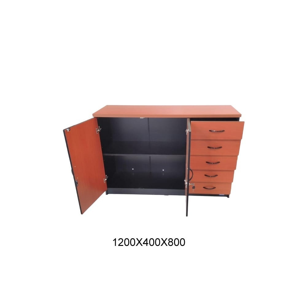 Jual LEMARI PANEL KAYO LEMARI SWING + 5 LACI | Shopee Indonesia