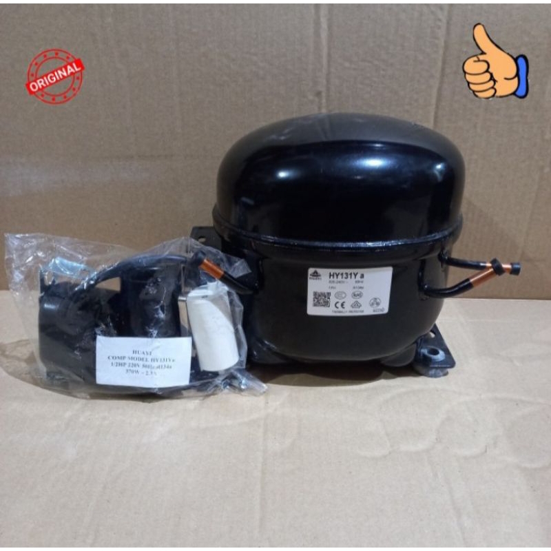 Jual Compressor Kulkas Huayi HY 131Y 220 Volt R 134a (Tembaga) | Shopee ...