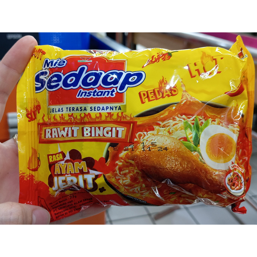 Jual MIE SEDAAP RAWIT AYAM JERIT 77G | Shopee Indonesia