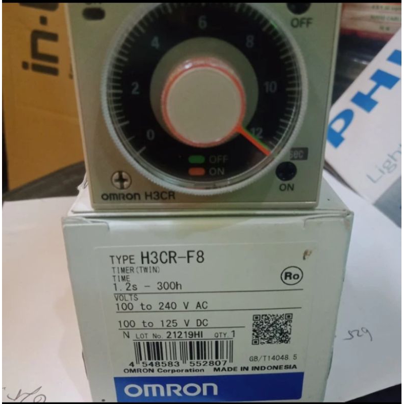Jual TIMER OMRON H3CR-F8 ORIGINAL ASLI | Shopee Indonesia