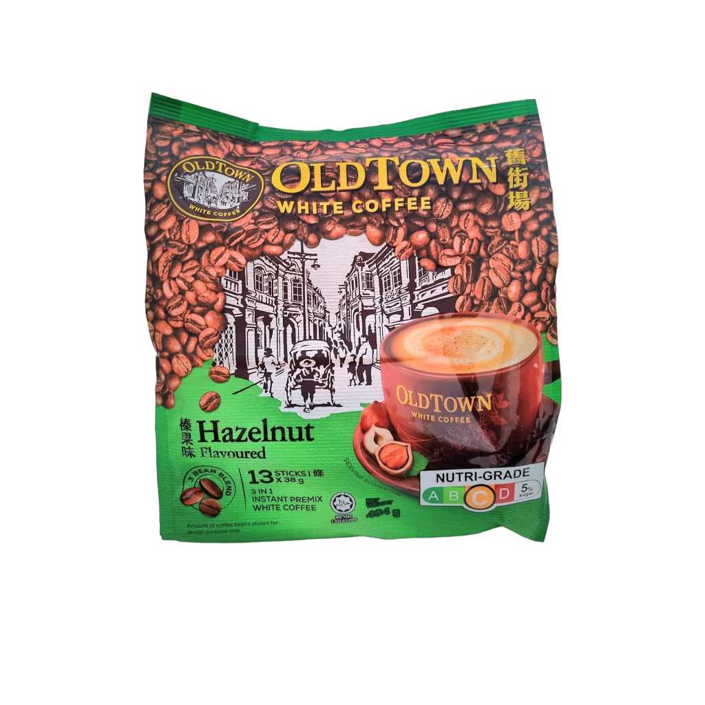 Jual Old Town White Coffee Hazelnut Flavoured | Shopee Indonesia