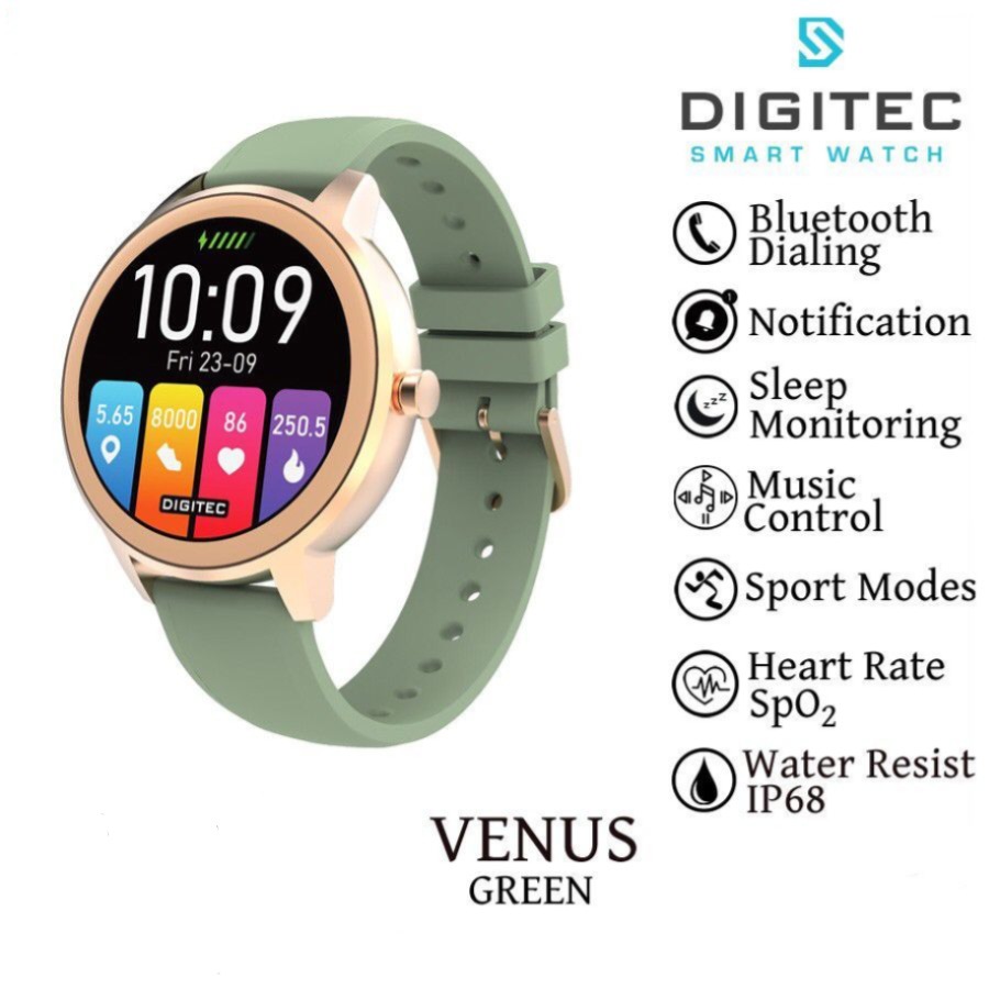 Jual Smart Watch DIGITEC VENUS Jam Tangan Original | Shopee Indonesia