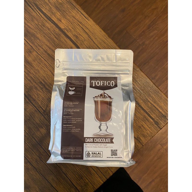 Jual Tofico Dark Chocolate Powder 1 Kg | Shopee Indonesia