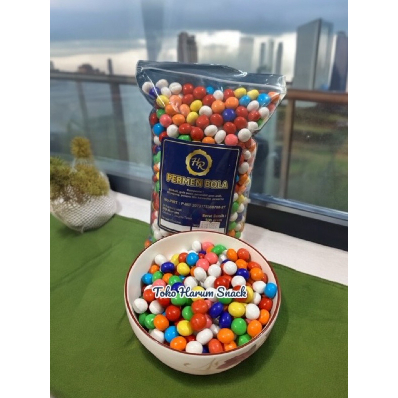Jual Permen Bola Pelangi 500gr | Shopee Indonesia