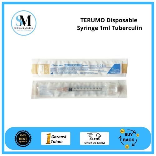 Jual Spuit Syringe TERUMO 1cc 3cc 5cc 10cc 50cc Alat Suntikan Terumo ...