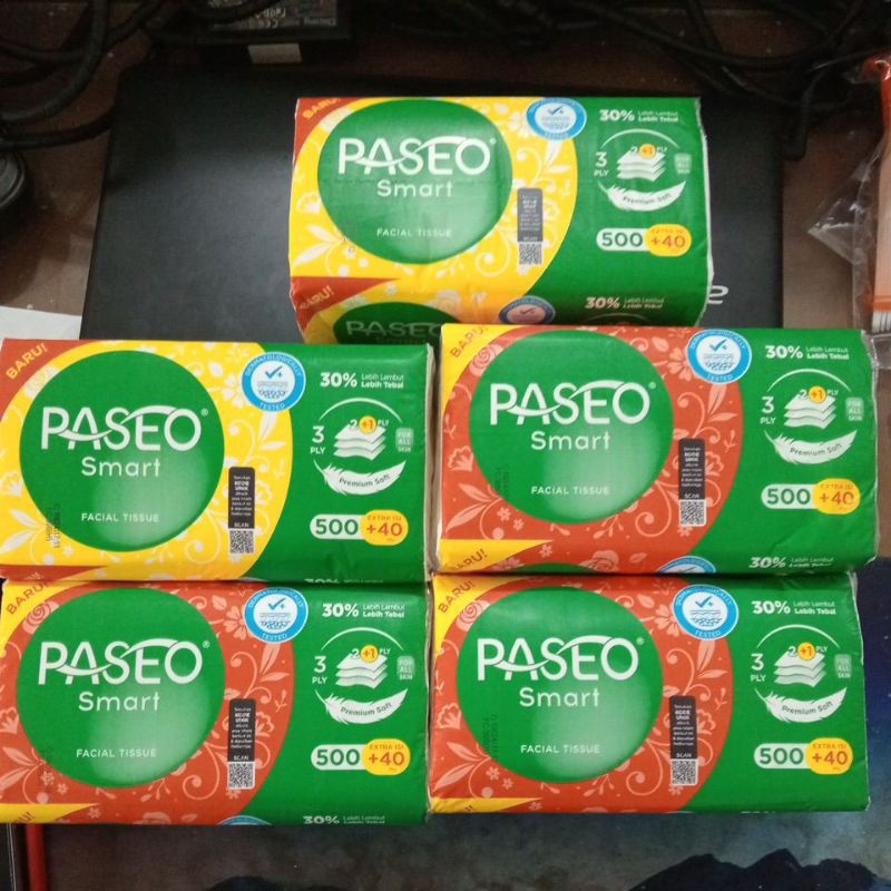 Jual TISSUE PASEO 500 HELAI DAN NICE 250sheet | Shopee Indonesia