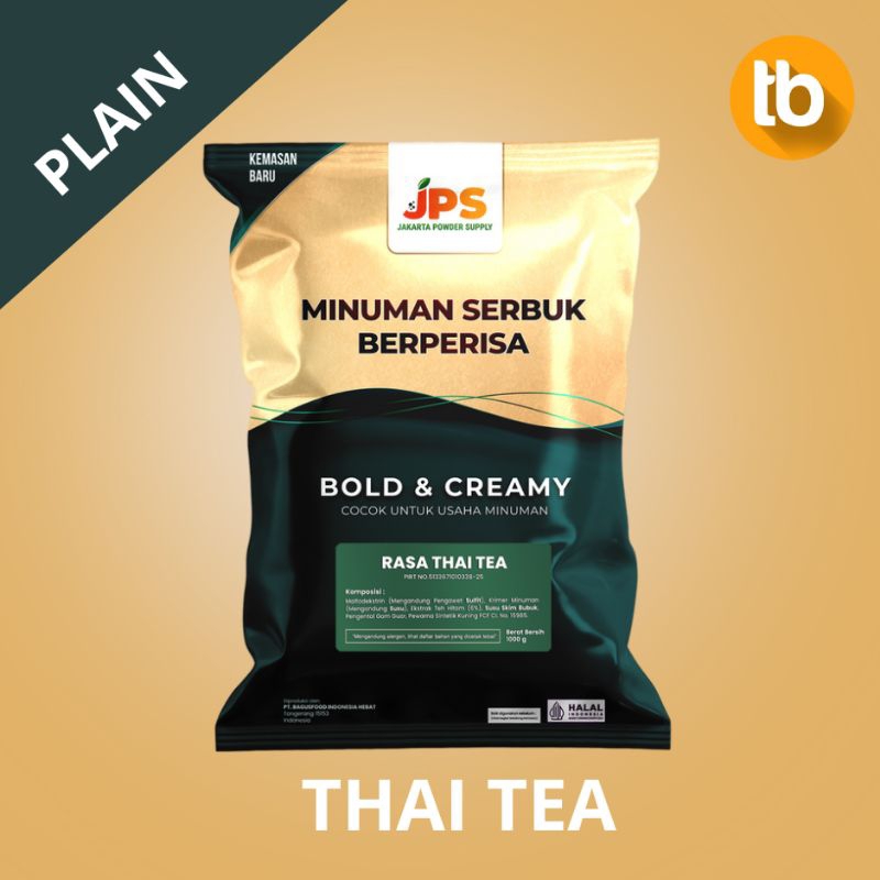 Jual JPS Powder Bubuk Minuman Serbuk Instan Rasa Thai Tea / Teh ...