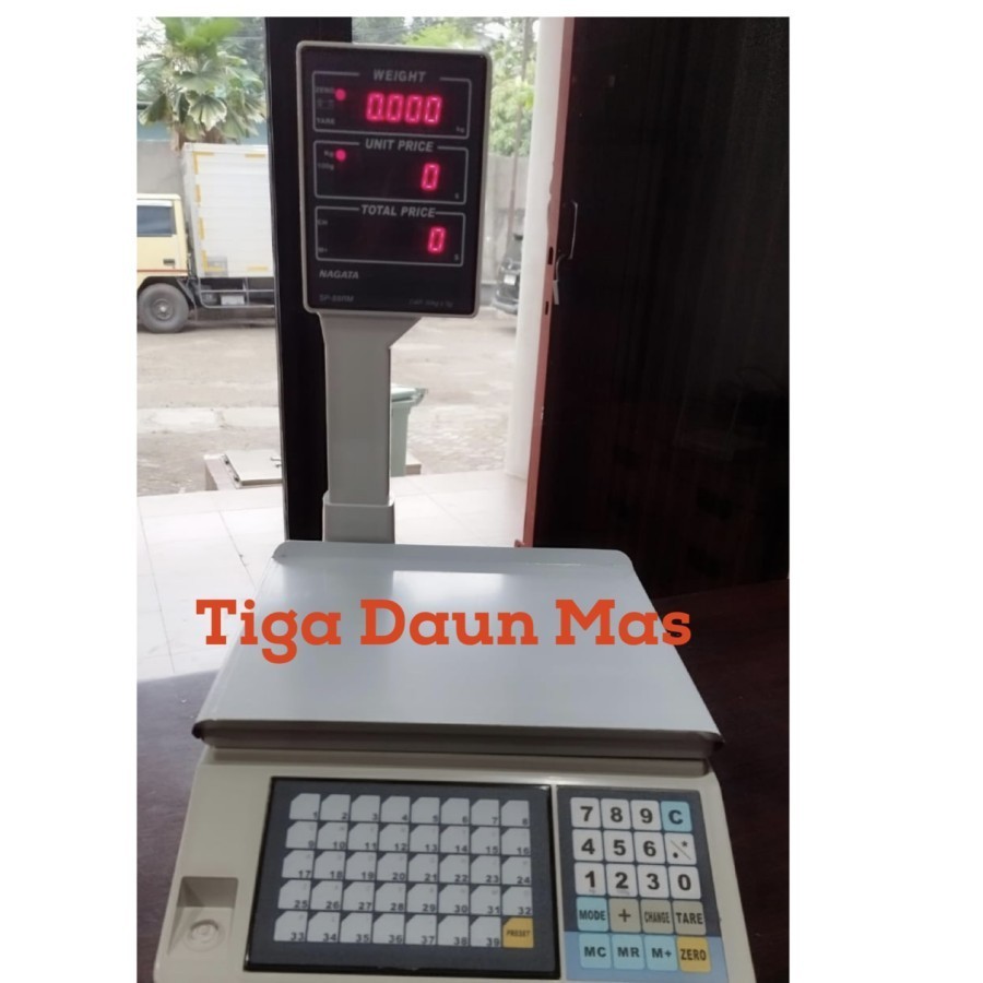 Jual Timbangan Digital Nagata SP88 30 Kg Timbangan Meja Nagata SP88 30 Kg Timbangan Sembako ...