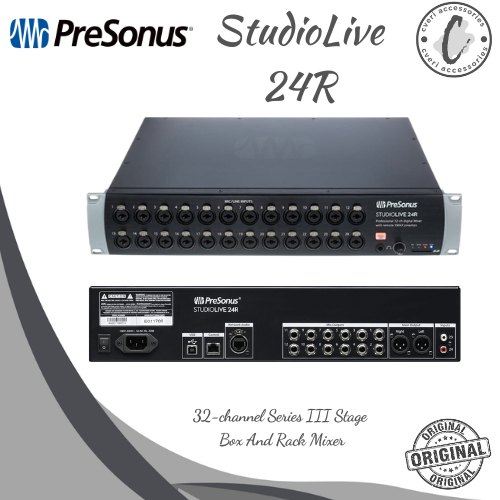 Jual Presonus StudioLive 24R 24-Channel Rackmount Digital Mixer Rack ...