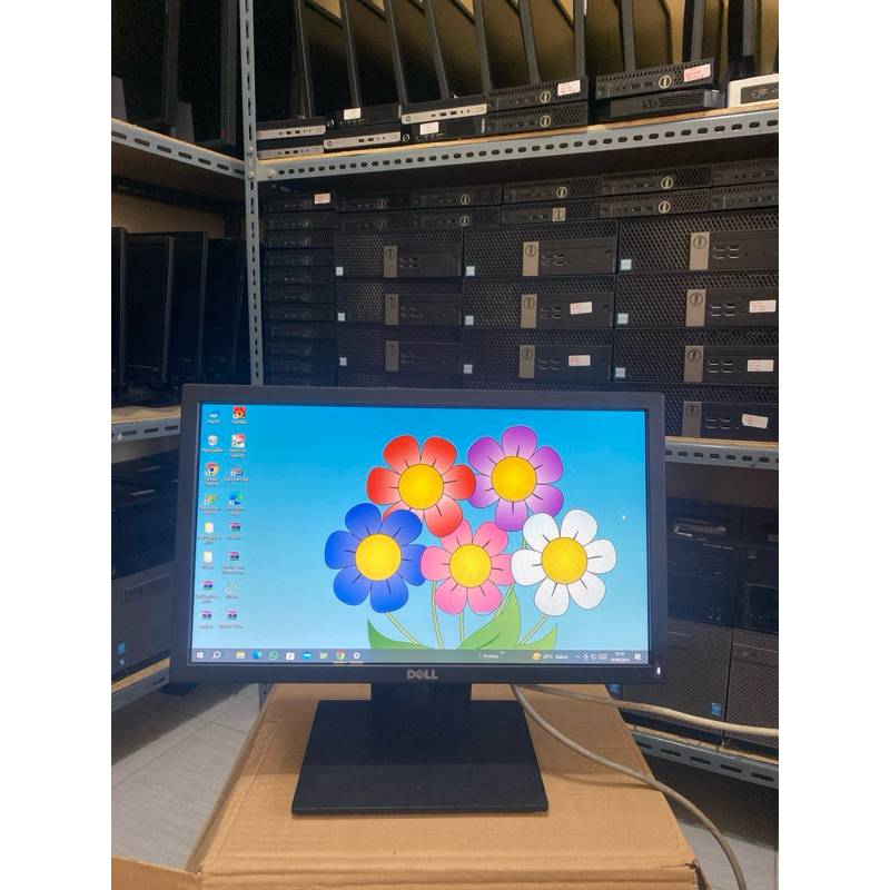 Jual monitor Led dell E1916H colokan Dp/vga 19 inch wide scren | Shopee ...