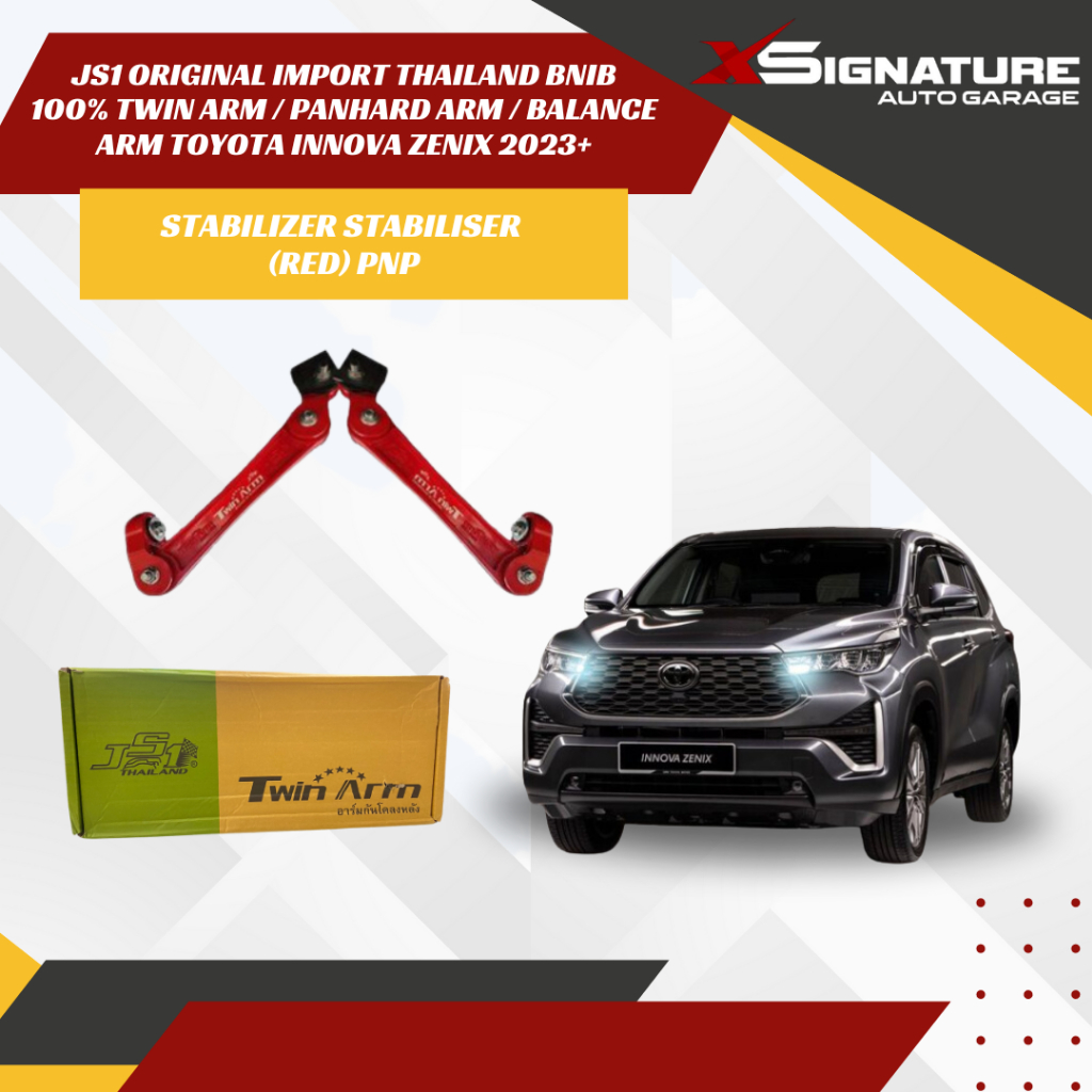 Jual JS1 ORIGINAL IMPORT THAILAND BNIB 100% TWIN ARM / PANHARD ARM ...