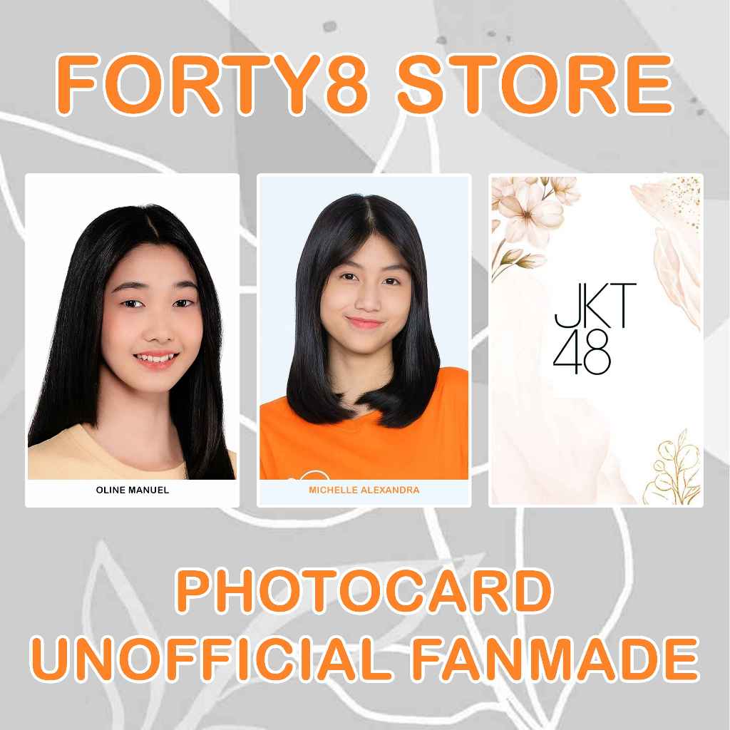 Jual Photocard JKT48 Unofficial / Fanmade Edisi Kabesha Tim Trainee | Shopee Indonesia
