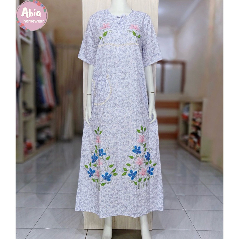 Jual Daster Katun Jepang Bordir Khas Malang - Busui Friendly | Shopee ...