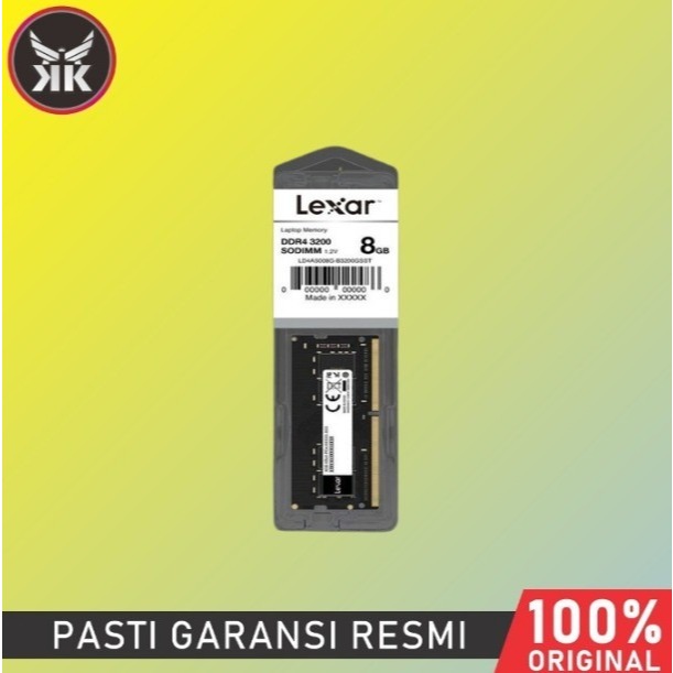 Jual MEMORY RAM LEXAR 4GB 8GB 16GB 3200MHZ DDR4 SODIM L FOR LAPTOP ...