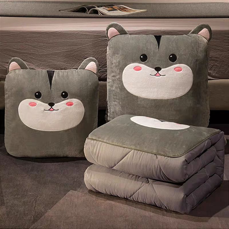 Jual 2IN1 Bantal Selimut Traveling, Kantor, Balmut Multifungsi Bahan ...