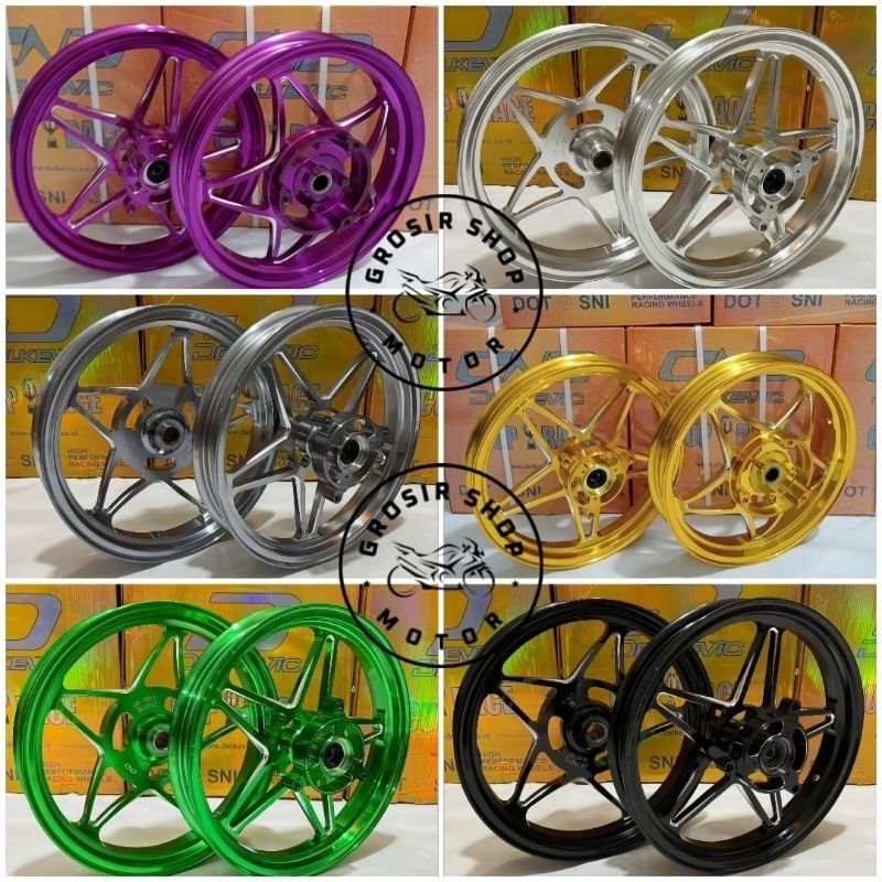 Jual Velg Racing Delkevic X1 Nmax new & Nmax old / Pelek Delkevic ...