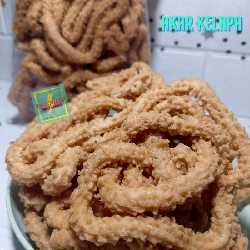 Jual Kue Akar Kelapa Cemilan Tradisional Khas Betawi Oleh Oleh Jakarta ...