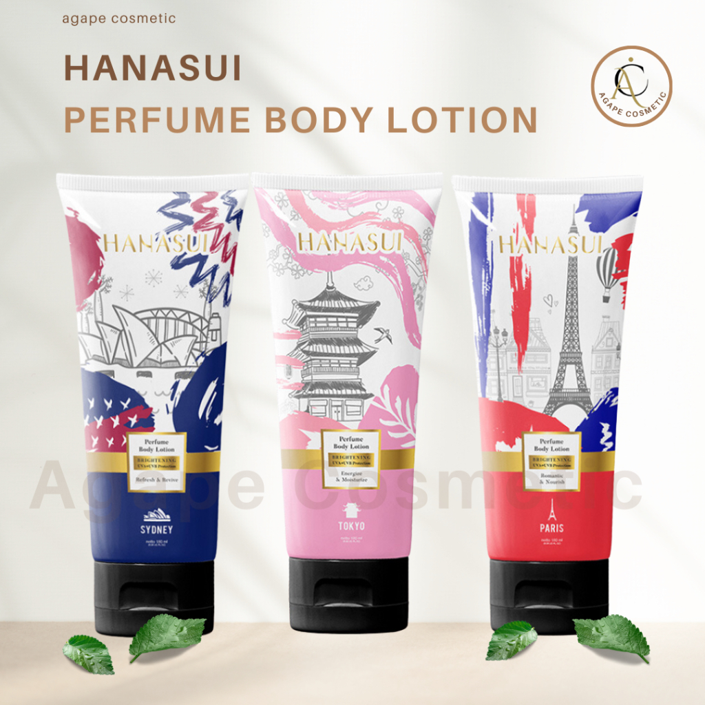 Jual Hanasui Brightening Hand Perfume Body Lotion (Per pc) | Shopee ...