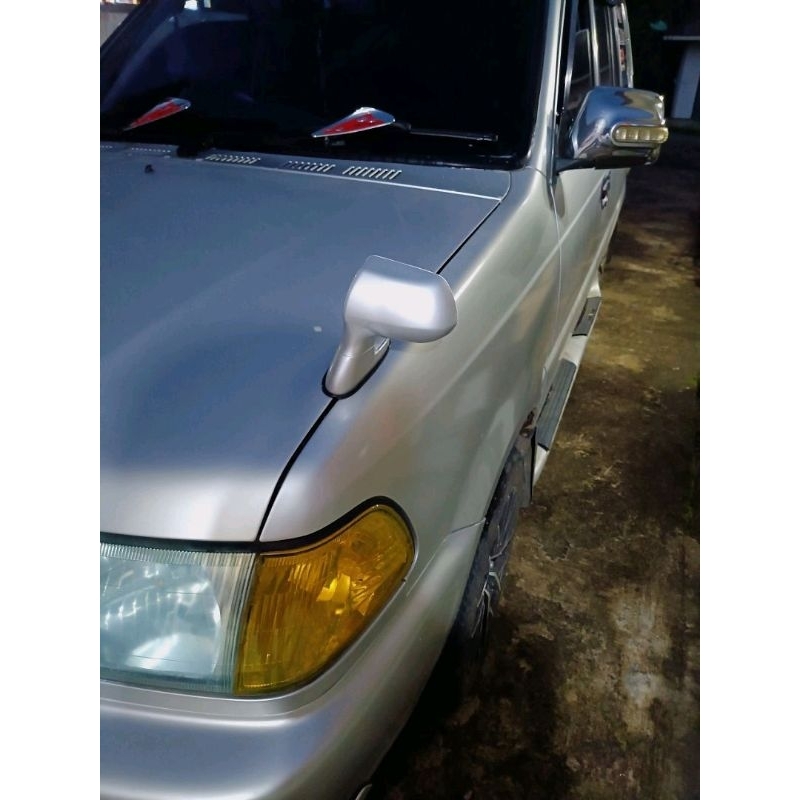 Jual Spion jepit kap mesin spion tanduk pojok kiri kap mobil chrome ...