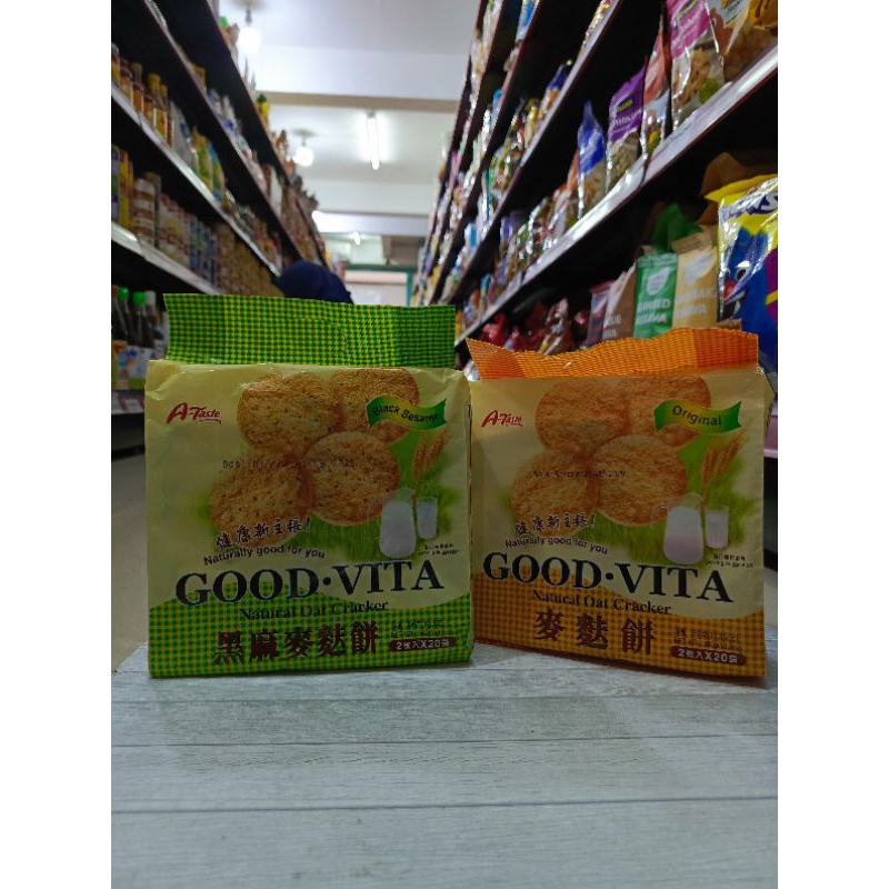 Jual GOOD VITA NATURAL OAT CRACKER 380g | Shopee Indonesia