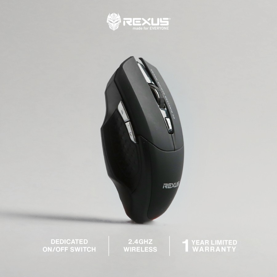 Jual Rexus Xierra RX-109 RX109 Mouse Wireless Gaming | Shopee Indonesia