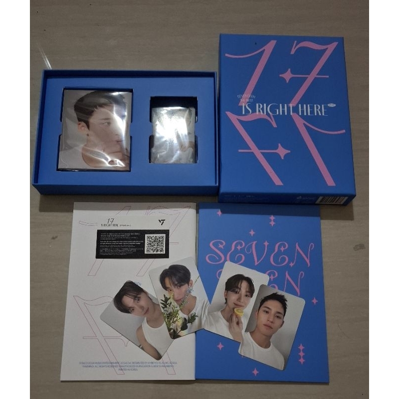 Jual SEVENTEEN BEST ALBUM '17 IS RIGHT HERE ALBUM DEAR VER MINGYU JEONGHAN (UNSEALED) | Shopee ...