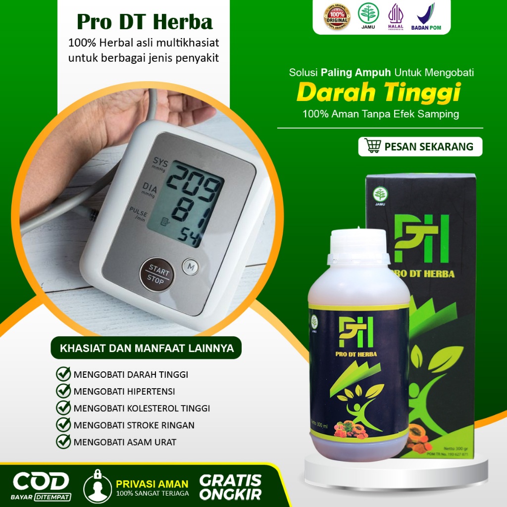 Jual Obat Darah Tinggi, Hipertensi, Darah Rendah, Tekanan Darah Rendah ...