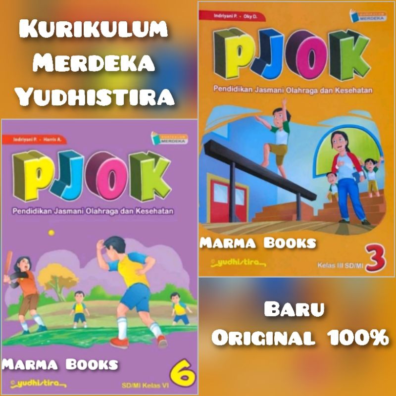 Jual Buku PenjasOrkes Kelas 3 , 6 SD Kurikulum Merdeka Yudhistira ... Jual Buku PenjasOrkes Kelas 3 , 6 SD Kurikulum Merdeka Yudhistira ...