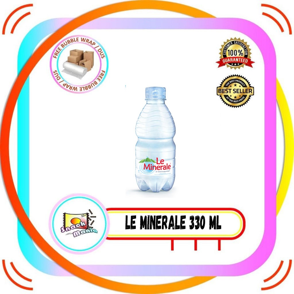 Jual Le Minerale Air MInum Mineral 330 ml Botol | Shopee Indonesia