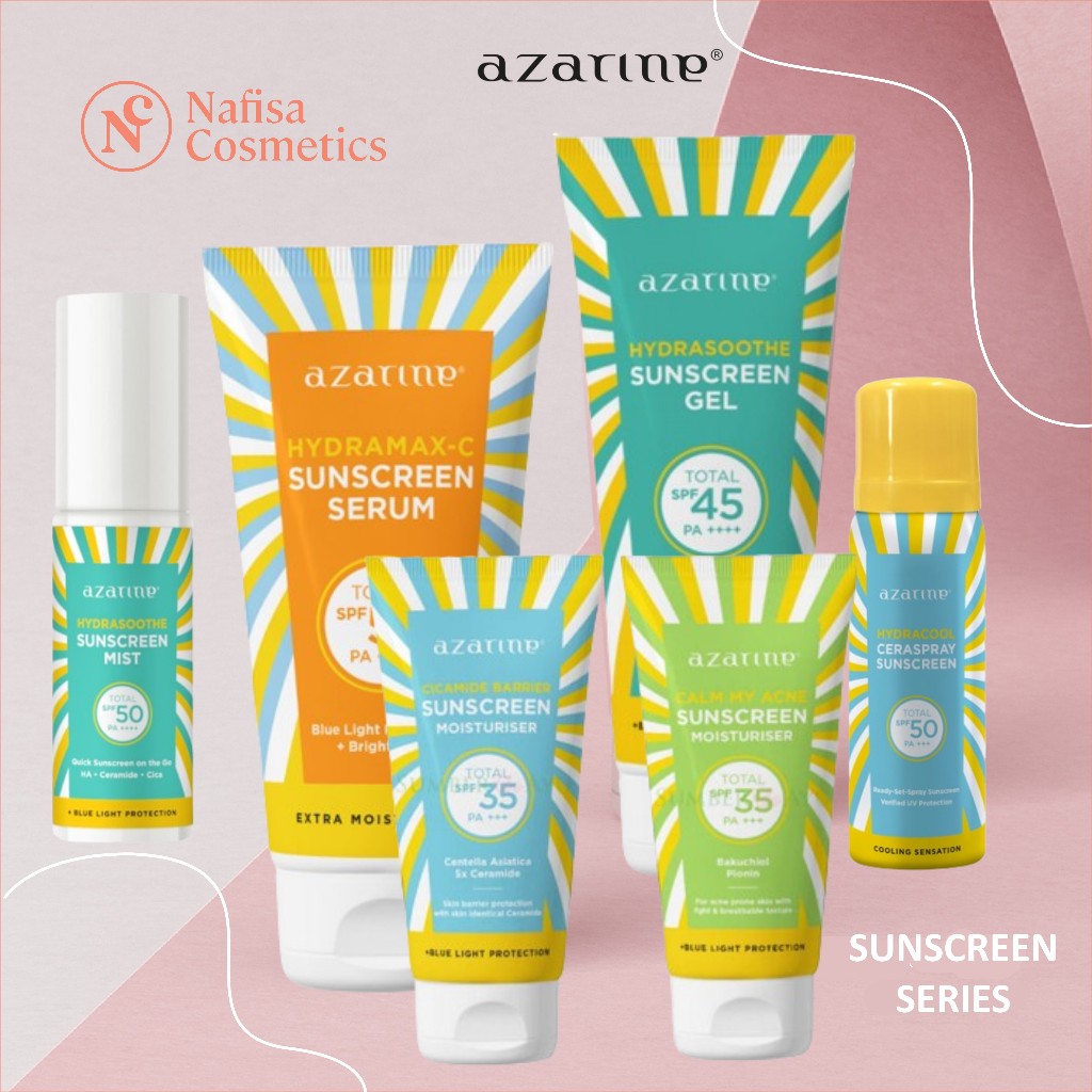 Jual NC AZARINE Sunscreen Series Hydrasoothe Sunscreen Gel SPF45 50ML ...